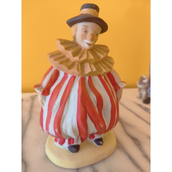 Accents | Vintage Collectable Circus Fat Clown Figurine Bright Colors ...
